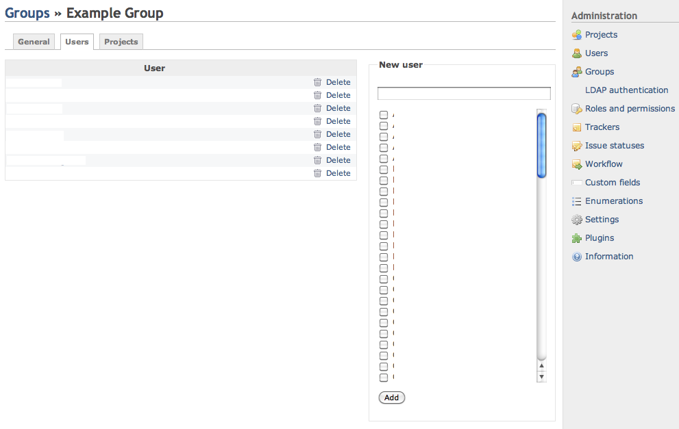 How to Manage Groups and Projects in Redmine - Easy Redmine