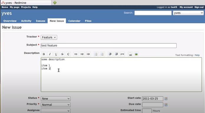 How to Create Issues in Redmine - Easy Redmine